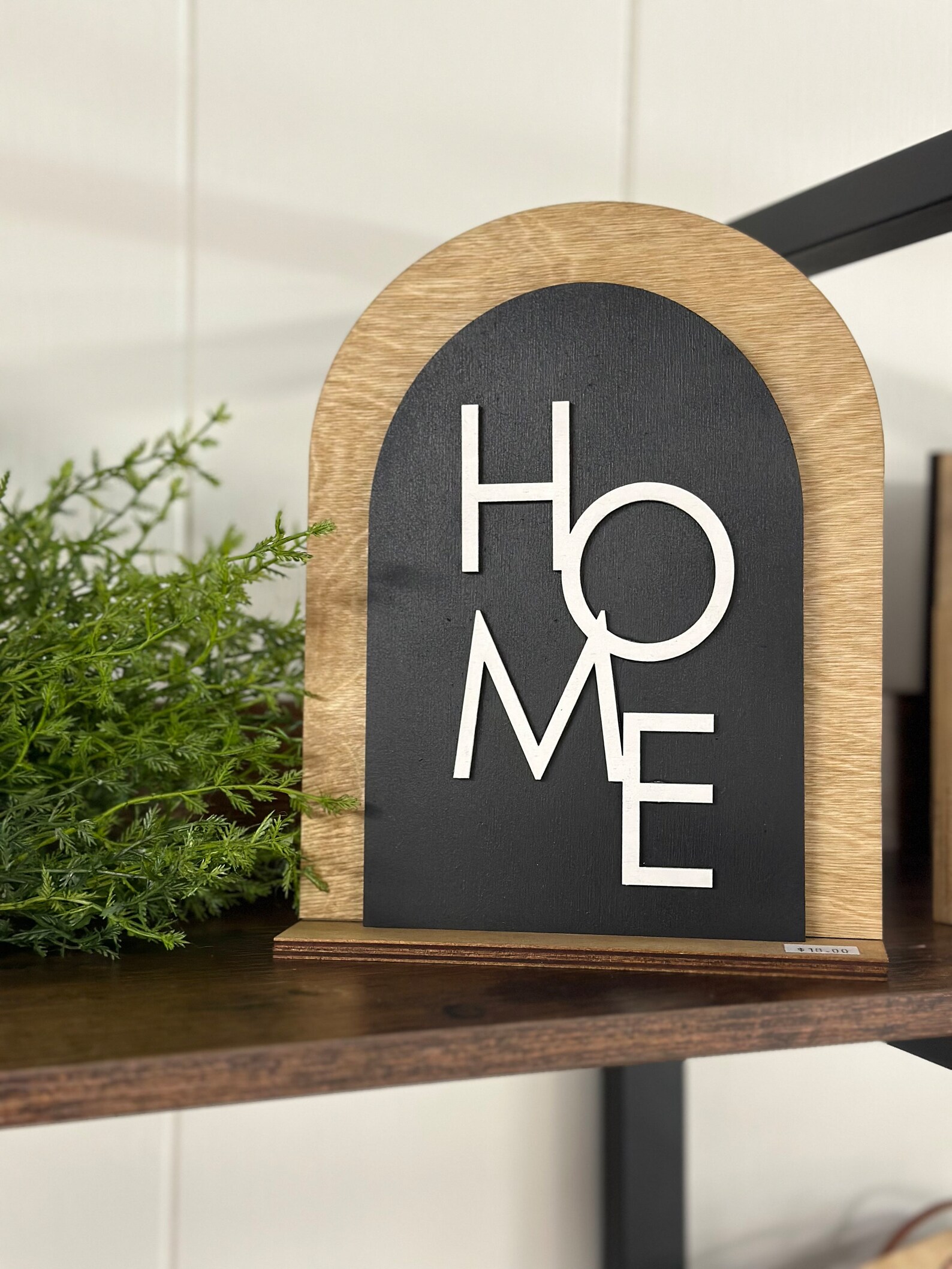 HOME Arched Stand, Arch Home Sign, Retro Home Decor, Boho Home Sign ...