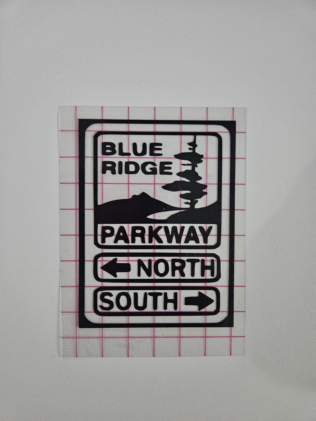 Blue Ridge Parkway Decal - Etsy