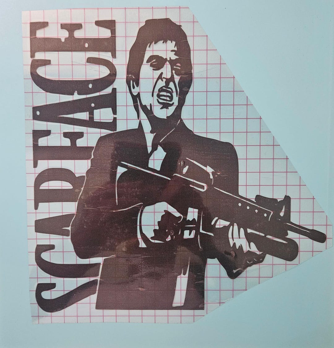 Scarface Decal (11x11) - Etsy