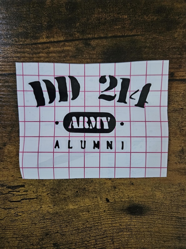 DD-214 Alumni Decal - Etsy