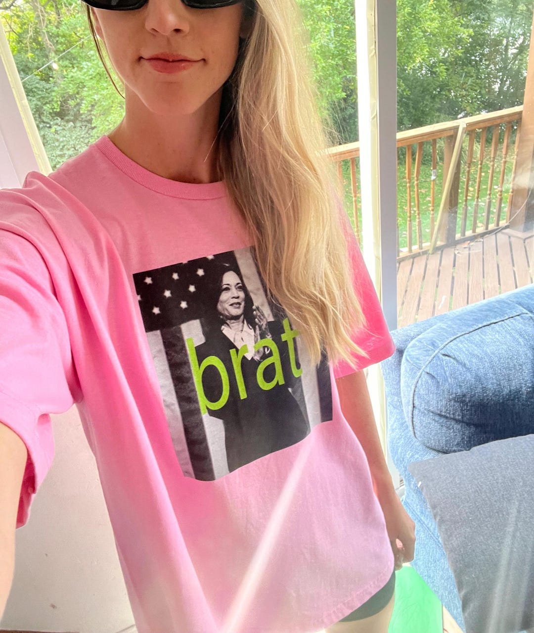 Charli XCX Kamala Harris Democrat Brat Tee Shirt Classic Fit - Etsy