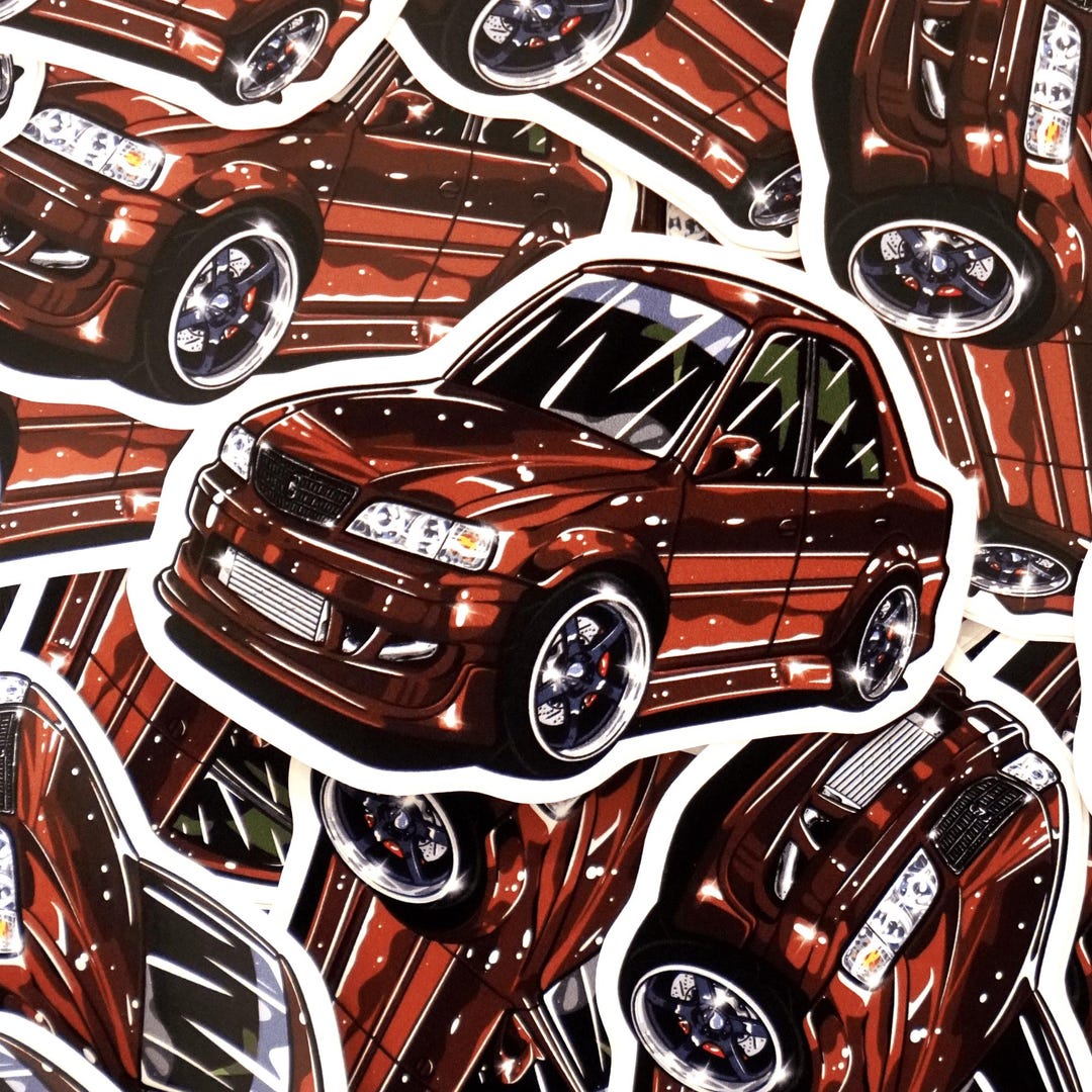 Lunatics Toyota Chaser JZX Root Beer Brown Stance Drift Car 4-inch ...