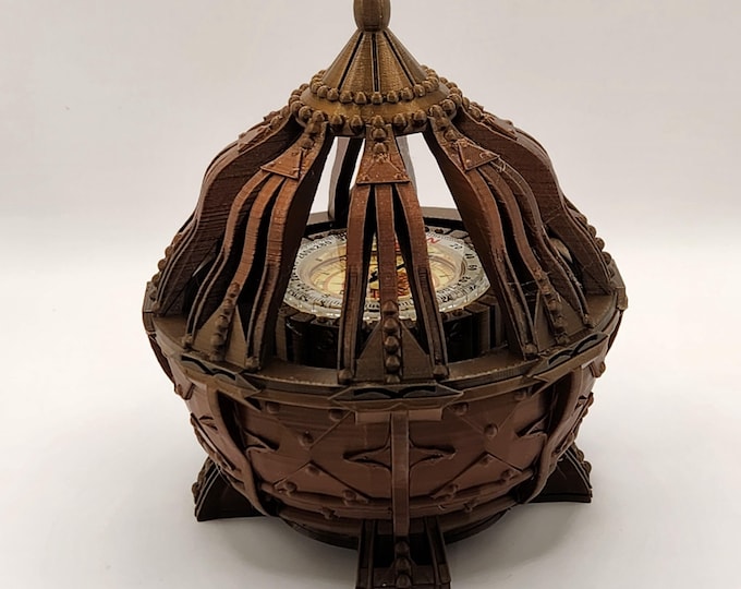 Large 3D Printed Liahona With Real Working Compass, Beautiful Gift for ...
