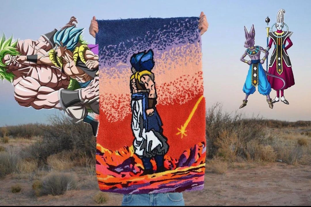 Gogeta Rug 25x42 - Etsy