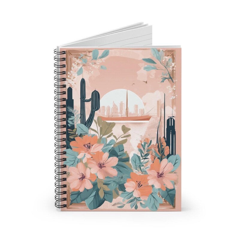 Floral and Nature-inspired Notebooks - Elegant and Artistic Designs - Etsy
