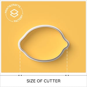 Lemon Cookie Cutter - Lemon Delight, Fruit- Fresh and Fun Biscuit Mold ...