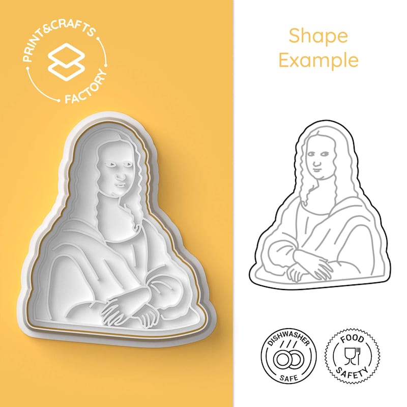 Monalisa Cookie - Etsy