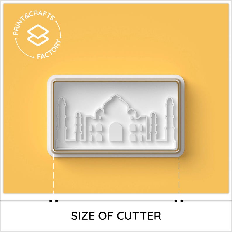 Taj Mahal Cookie Cutter - Monument, India, Royal Palace - Ancient and ...
