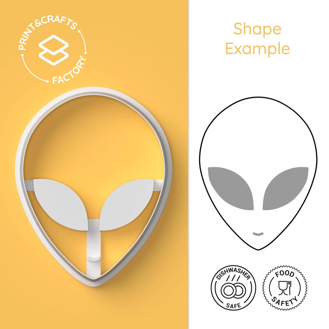 Alien and UFO Cookie Cutter - OVNI, Civilization, Space, Scifi - Out-of ...