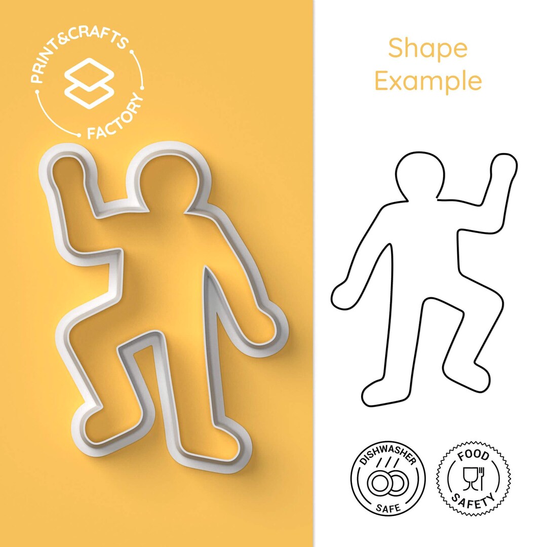 Dead Body Cookie Cutter Crime, Police, Murder, Accident Fun and ...