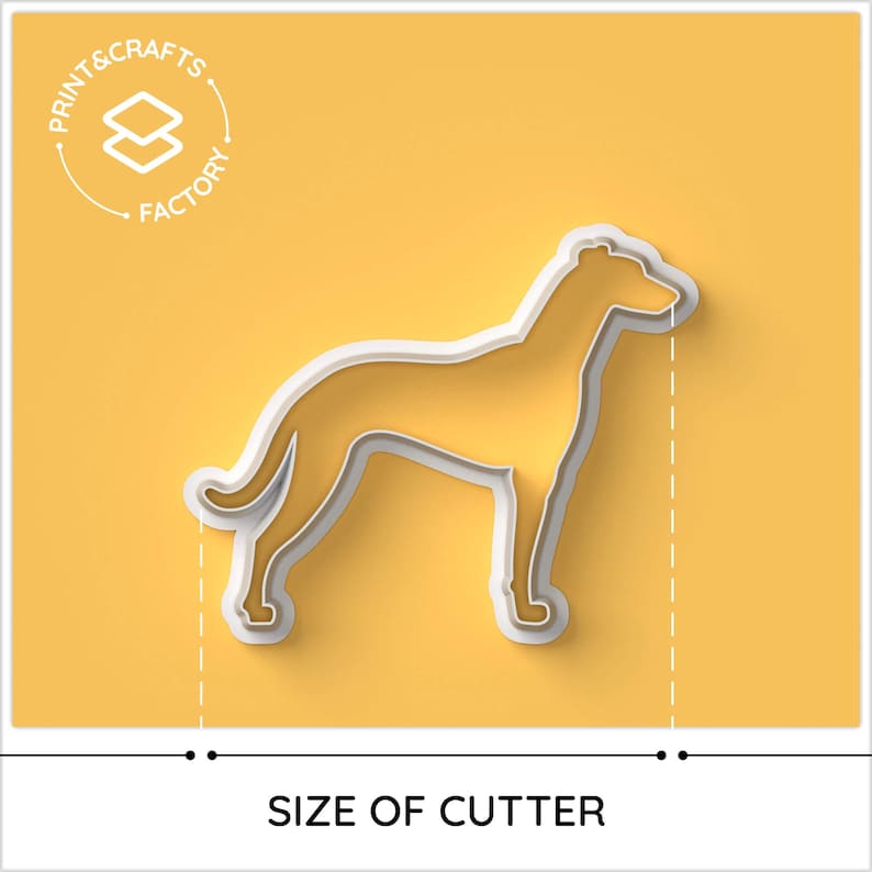 Dog English Greyhound Cookie Cutter - Animal, United Kingdom, Cute ...