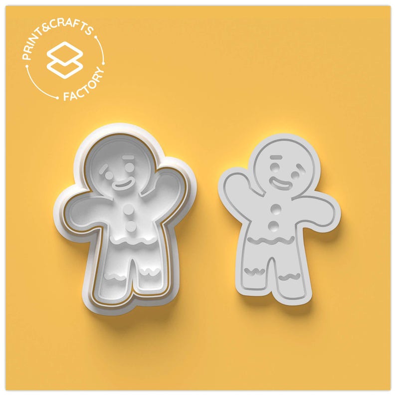 Gingerbread Man Cookie Cutter - Christmas Cookies, Xmas, Tomte, Nisse ...