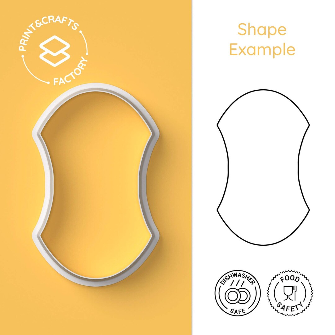 Plaque Frame Cookie Cutter - Decorative, Wall Plaque Desgin - Elegant ...