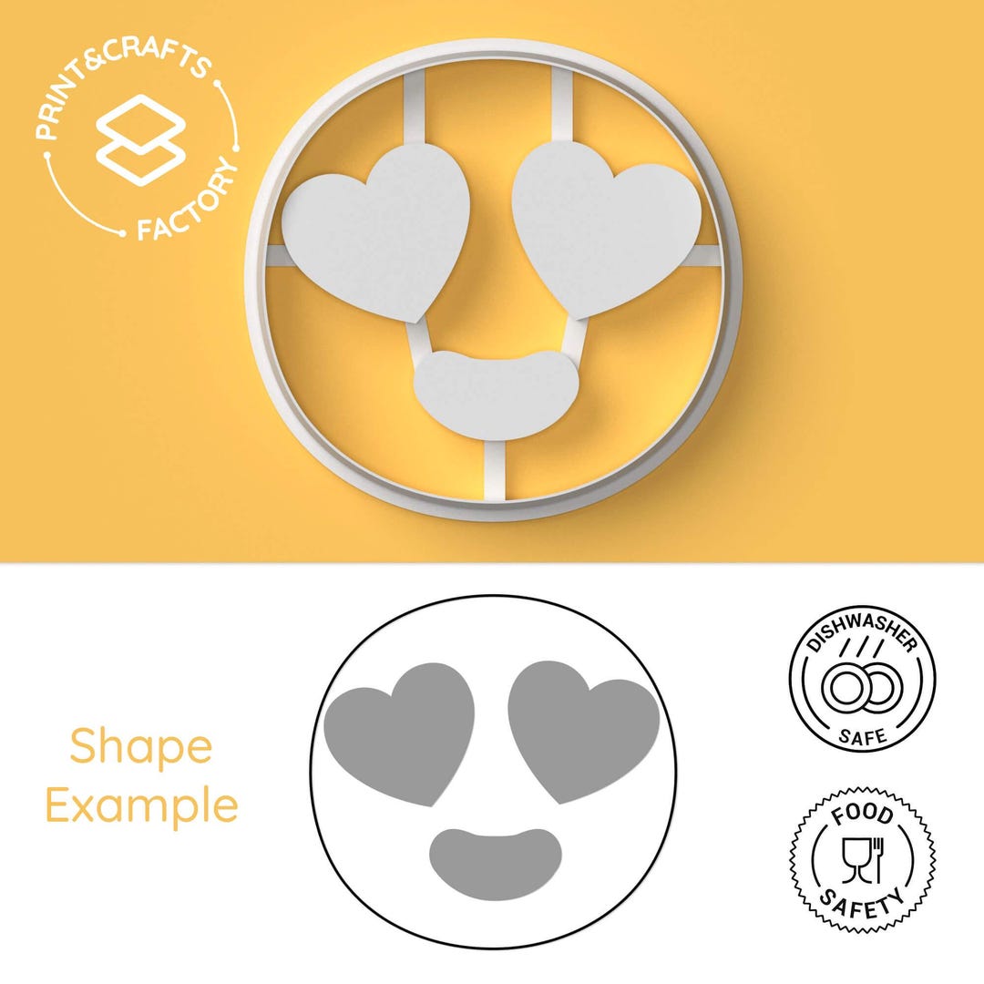 Eyes Hearts Cookie Cutter - Chat, God, Religion - Fun and Playful ...