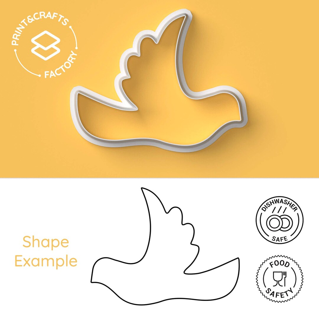 Pigeon Cookie Cutter - Pigeon Perfection, Animal - Fun and Whimsical ...