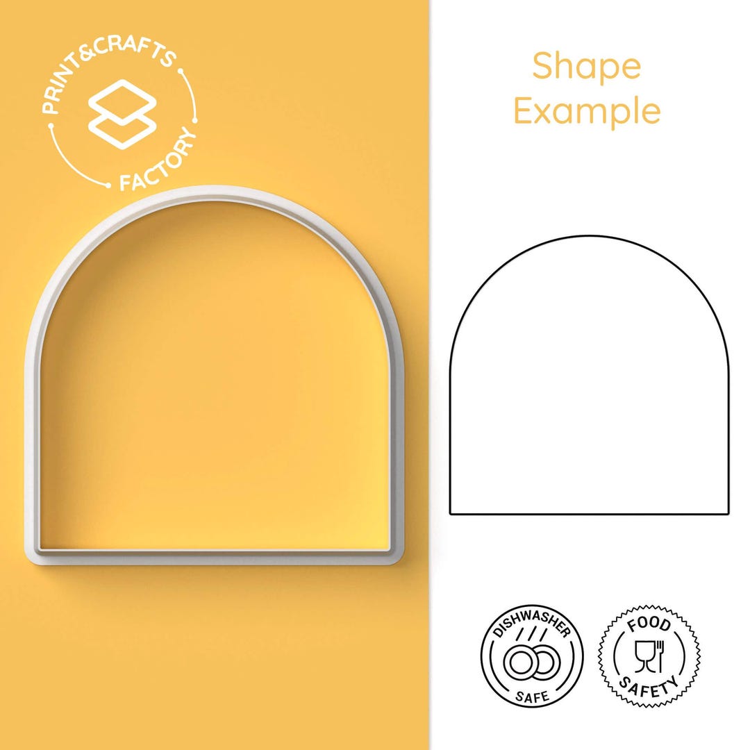 Arch Cookie Cutter - Shape, Edge, Geometry, Design - Modern and Fun ...