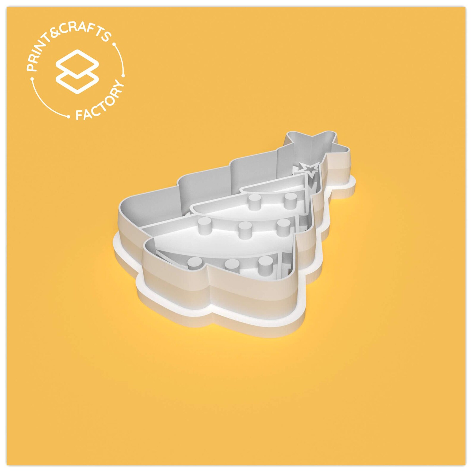 Christmas Tree Cookie Cutter - Christmas Decoration, Xmas - Festive and ...