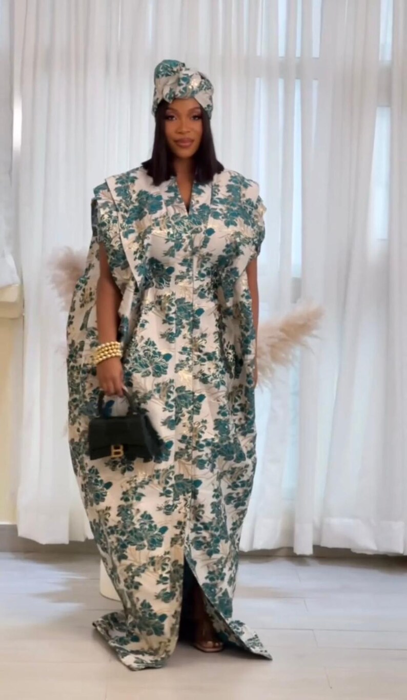 African Women Boubou Dress. Caftan. Party Elegant Dress - Etsy