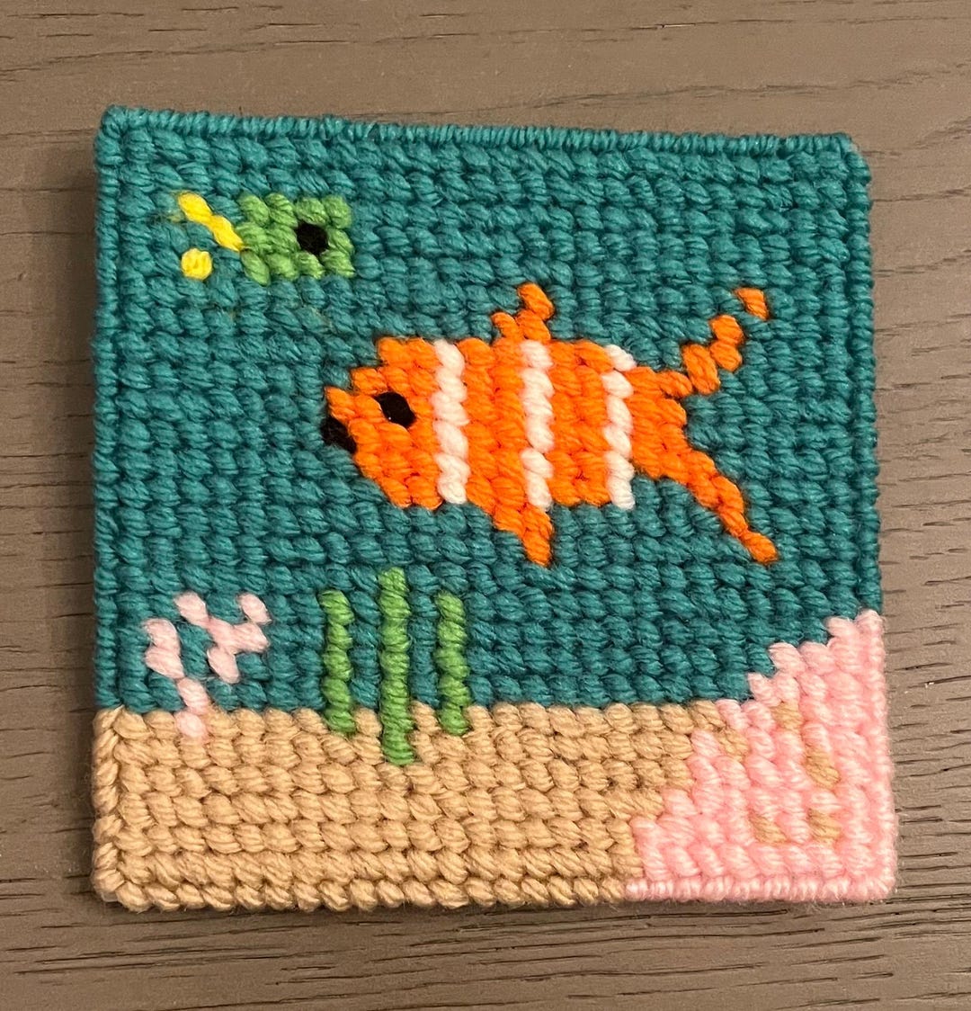 DIY Kit! Ocean Needlepoint Embroidery Craft Kit for Kids - Etsy