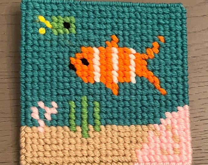 DIY Kit! Colorful Rainbow Needlepoint Embroidery Craft Kit for Kids - Etsy
