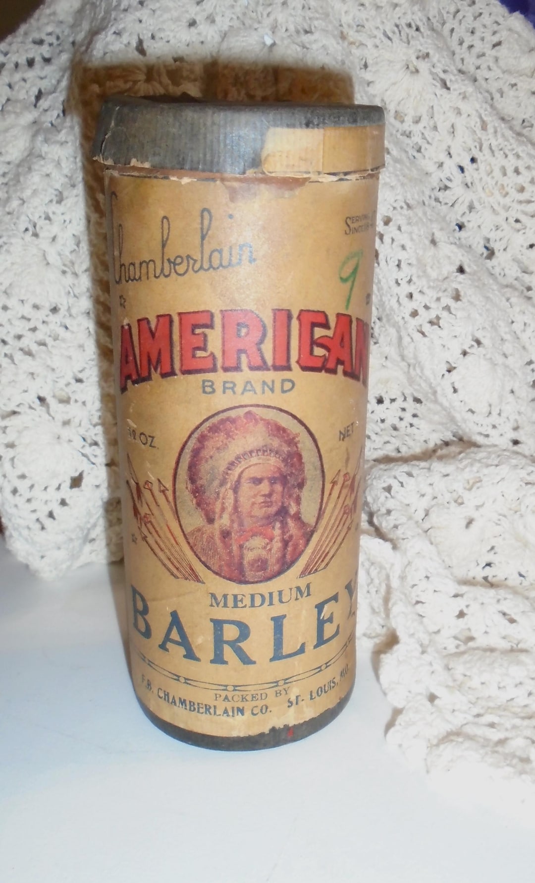 Chamberlain Co. American Barley Container Very Vintage - Etsy