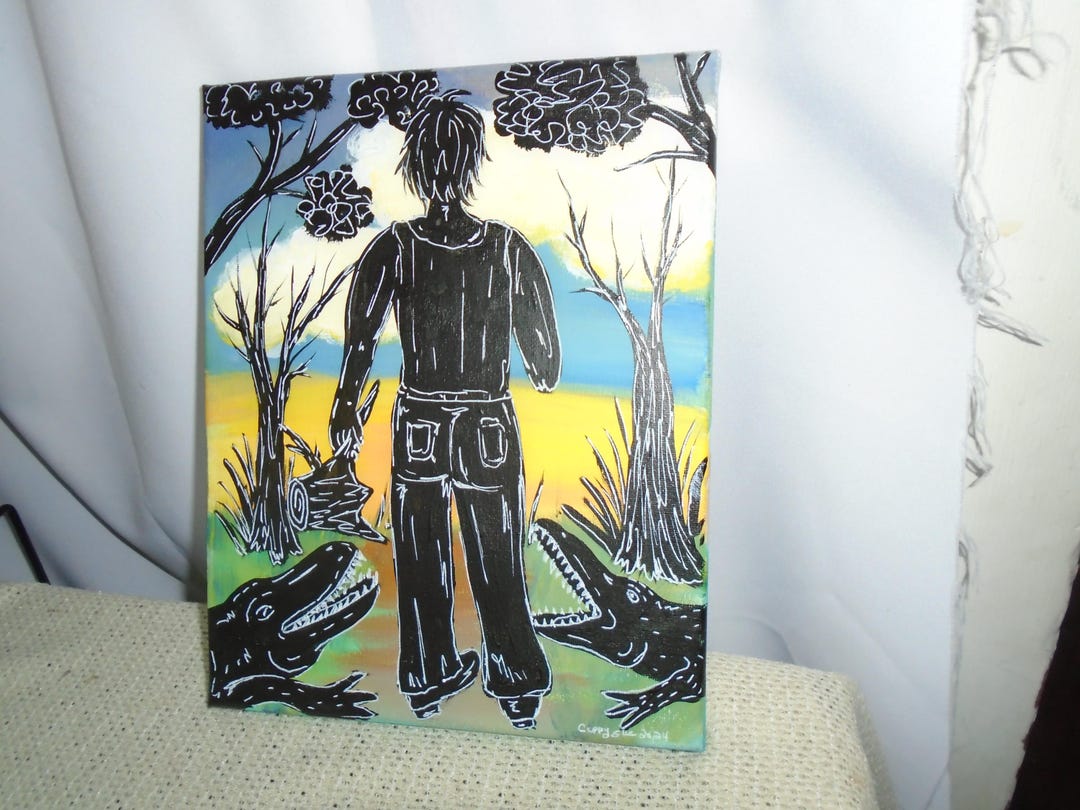 Amos Moses Inspired Painting - Etsy