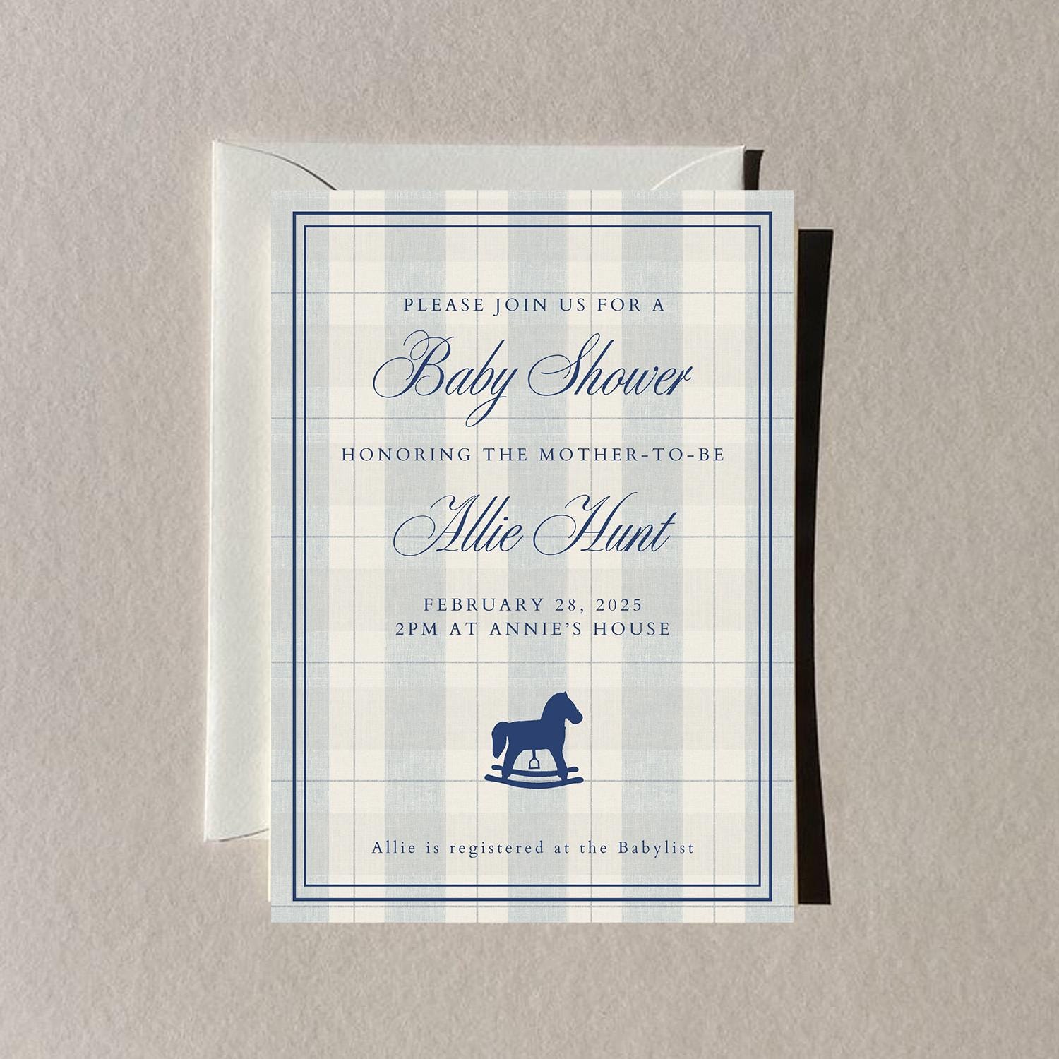 Old Money Baby Shower Invitation Editable Template | Trendy Old Money ...