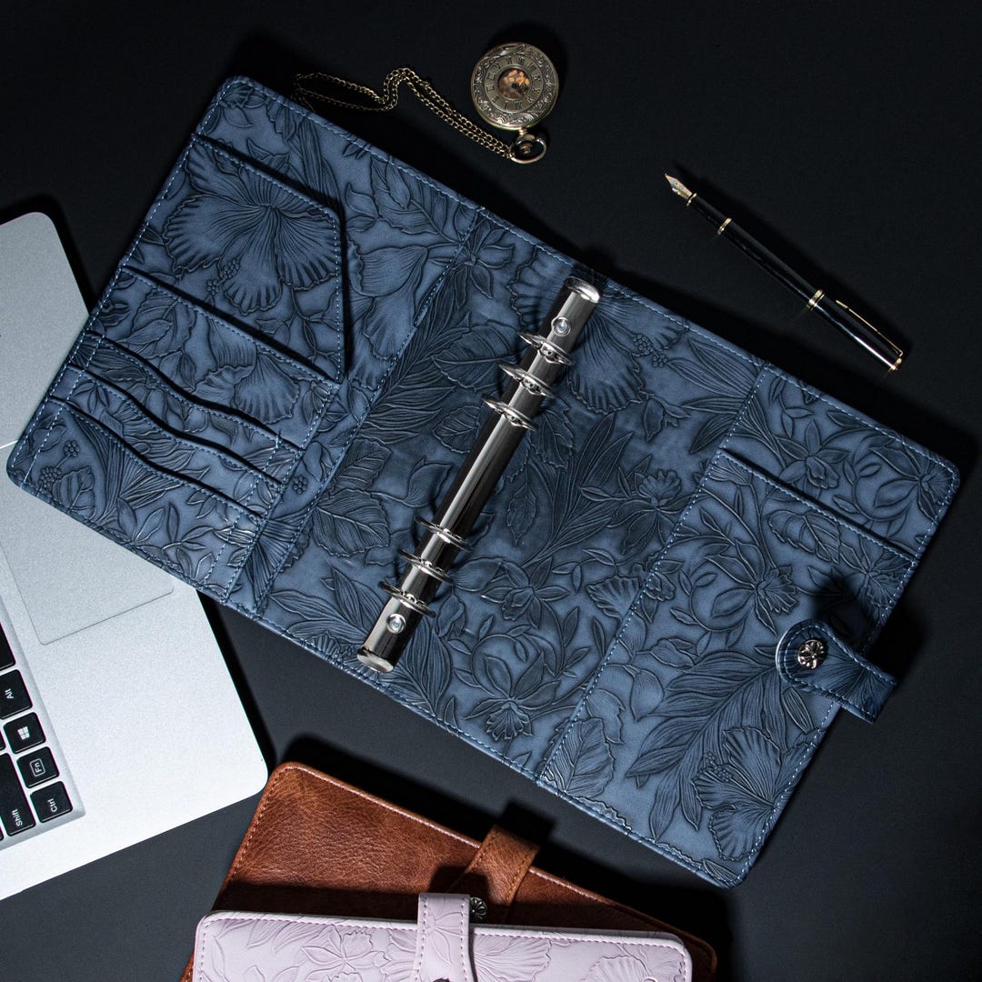 A5/A4/B5 Leather Planner Cover,personalized Leather Journal,custom ...