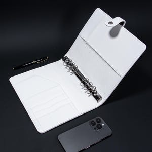 6-ring Binder Padfolio Custom, Women's Padfolio, Personalized Name&logo ...