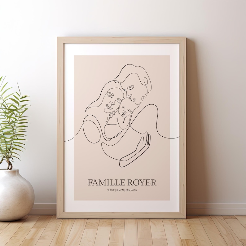Personalized Birth Poster - Baby Poster With First Name - Customizable ...