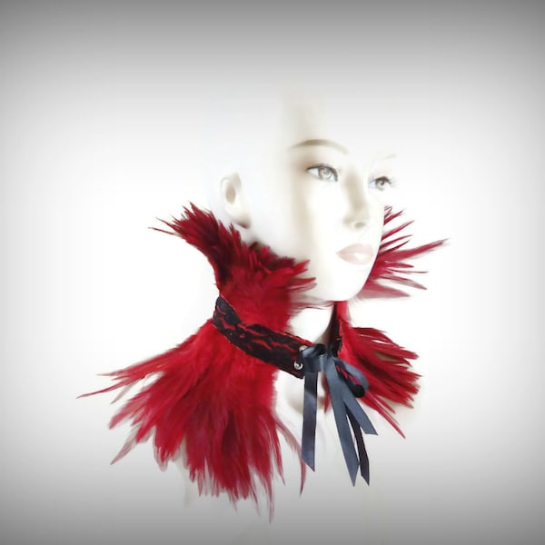 Feather Collar - Etsy