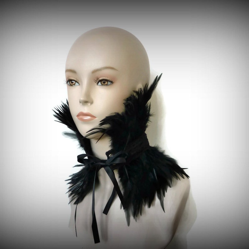 Feather Neck Collar - Etsy