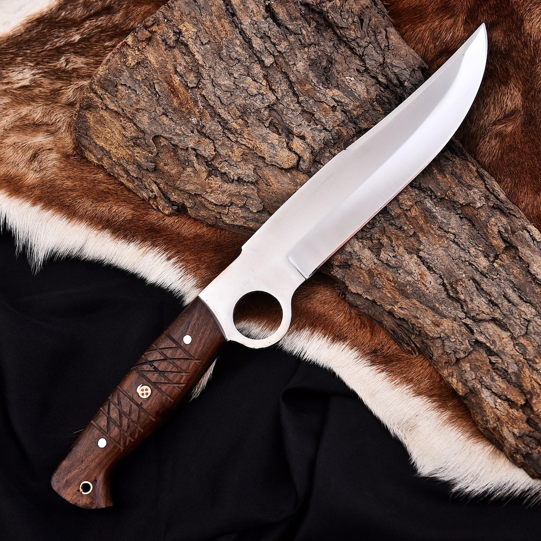 Hand-forged Hunting Knife | Custom Bushcraft Knife | Survival Outdoor ...