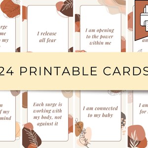 Boho Birth Affirmations: Mantras for Pregnancy and Labour | Free ...