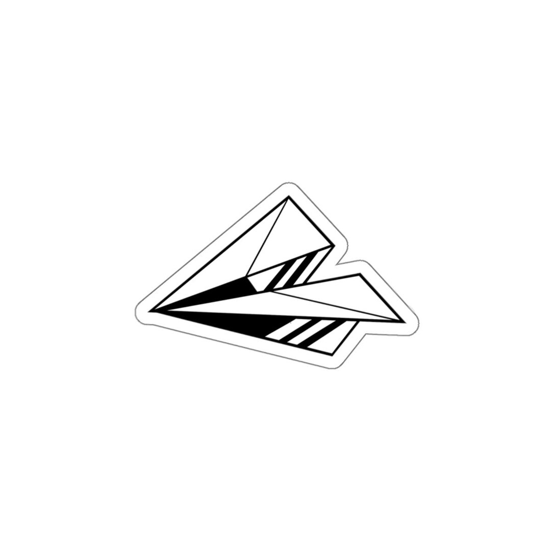 Paper Airplane | Sticker - Etsy