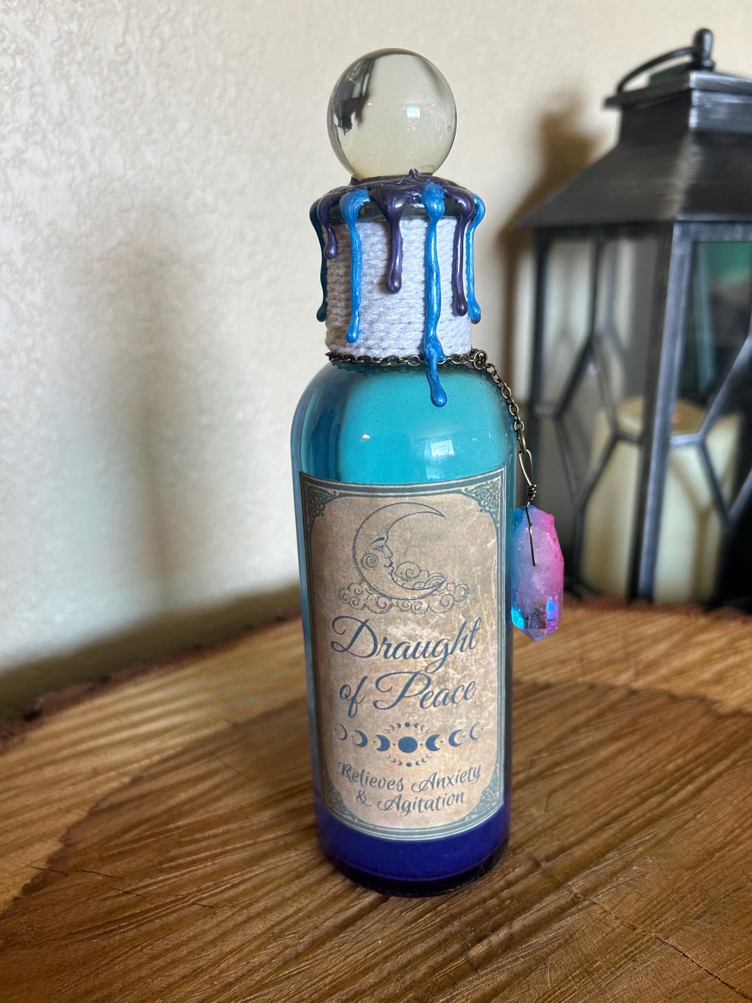 Wizarding World Decorative Potion Bottle | Draught of Peace | Bookshelf ...