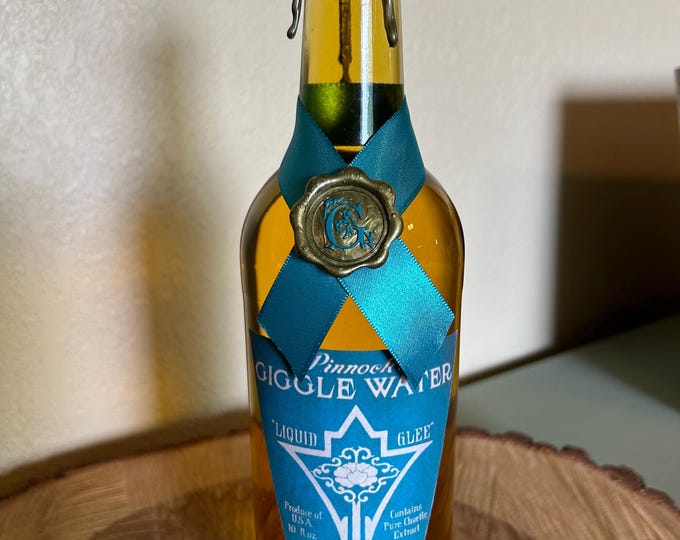 Giggle Water | Wizarding World | Potion Bottle | Halloween Decor ...
