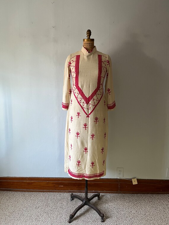 Vintage Dress 1970s Gem