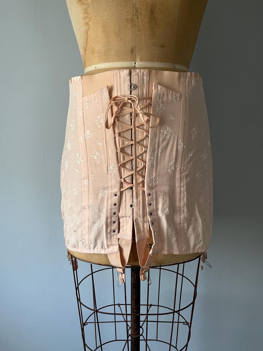 Vintage 1930s 1940s Women's Open Bottom Corset Girdle - Etsy UK