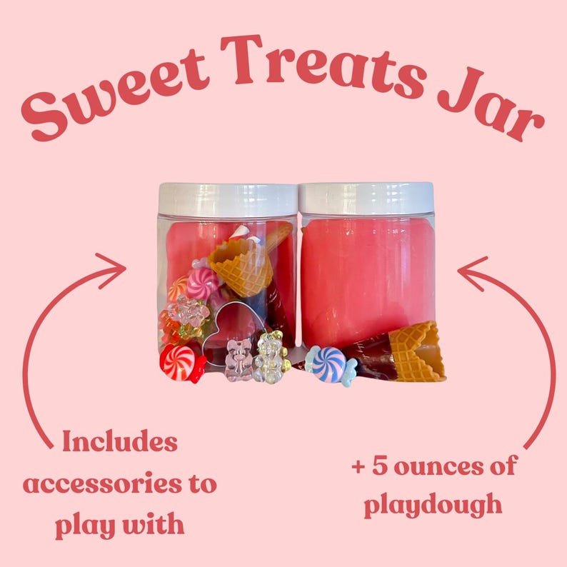 Sweet Treat Sensory Playdough Kit, Sweet Treat Sensory Kit, Sweet Treat ...