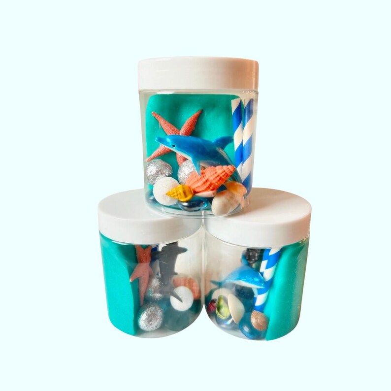 Ocean Sensory Playdough Kit, Ocean Sensory Kit, Ocean Playdough Kit ...