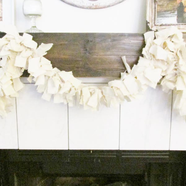 Rag Garland - Etsy