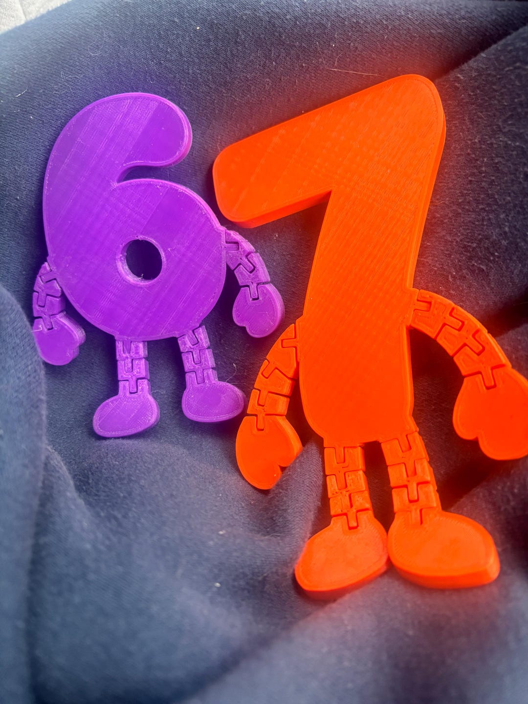 6/7 Articulate Flexible Toys - Etsy