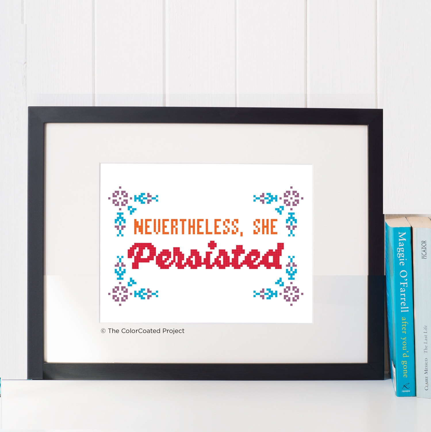 5x7" Nevertheless, She Persisted - Cross Stitch Pattern - Etsy