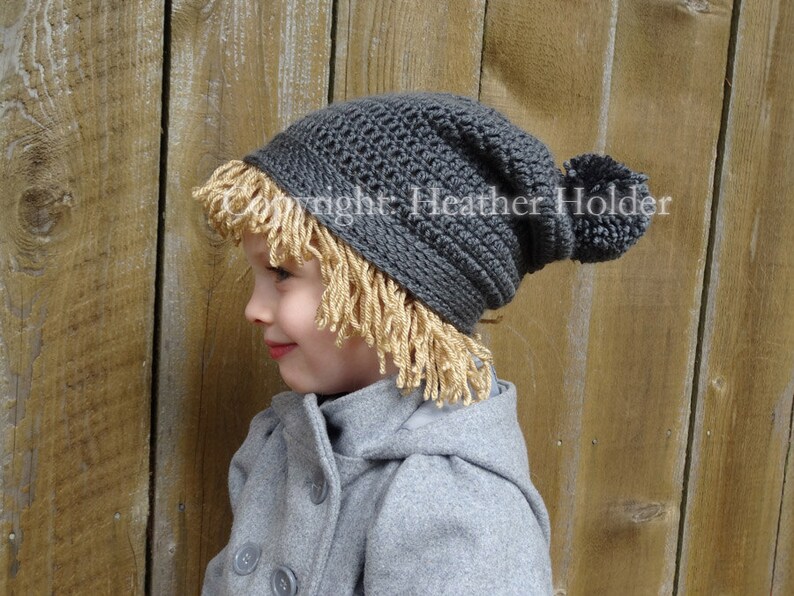 Kristoff & Olaf (frozen) Crocheted Hat Pattern - 2 Patterns - Instant ...