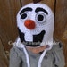 Kristoff & Olaf (frozen) Crocheted Hat Pattern - 2 Patterns - Instant ...