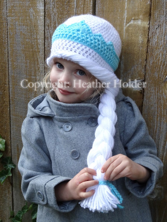 Anna Frozen Crochet Hat Pattern