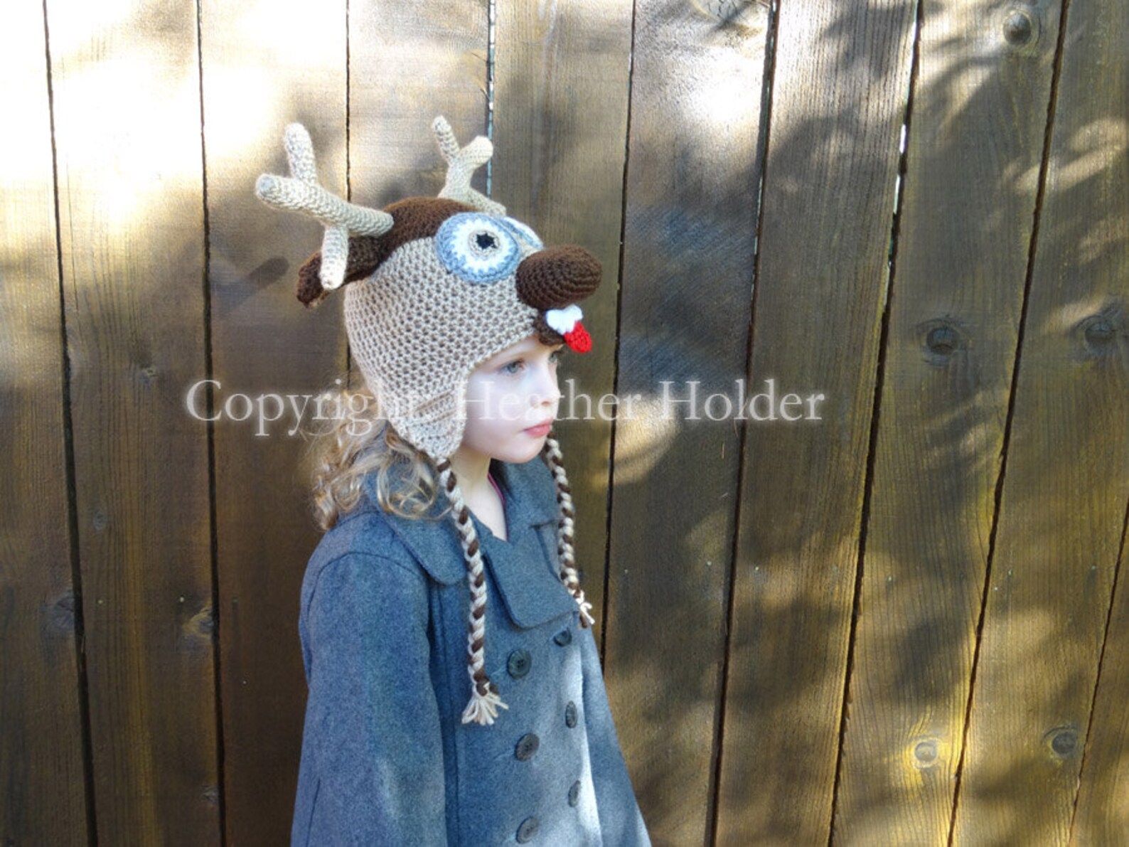 Sven the Reindeer Crocheted Hat Pattern - Instant Download - Etsy