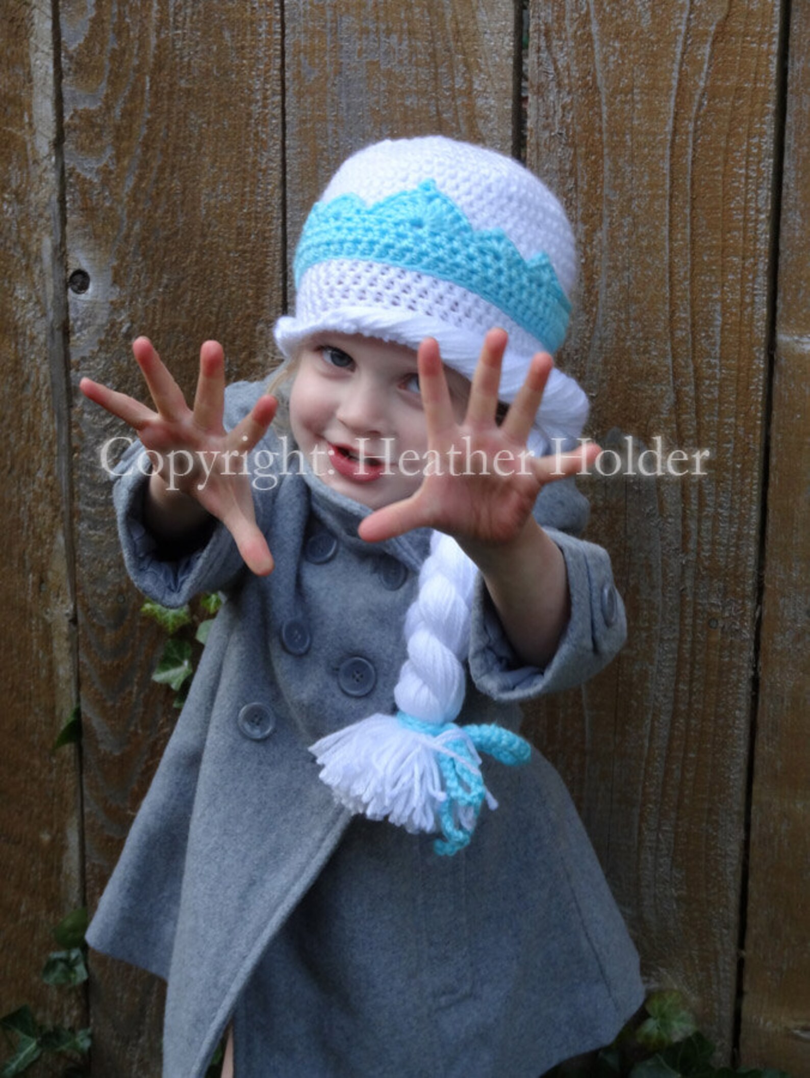 Elsa of Arendelle (frozen) Crocheted Hat Pattern - Instant Download - Etsy
