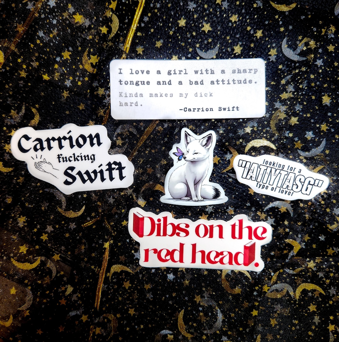 Quicksilver Sticker Set: Kingfisher (1) | Carrion Swift (3) | Onyx and ...